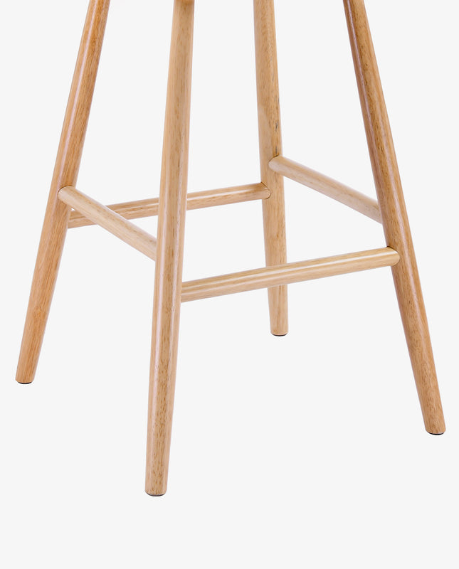 26" Vernal Wooden Shaker Counter Stools Set of 2 - DUHOME – Duhome ...